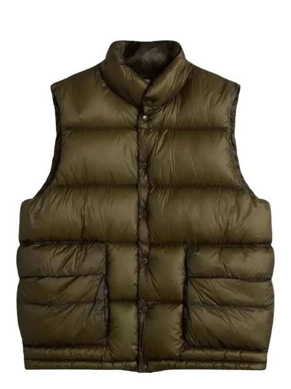 C.P. COMPANY D.d. Shell Down Gilet - Ivy Green