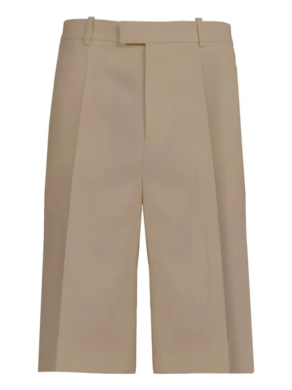 FERRAGAMO Tailored Bermuda Shorts - Nude