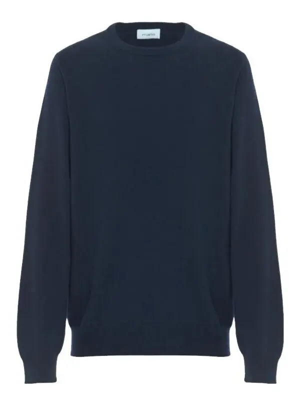 Malo Crewneck Cashmere Sweater - Blue