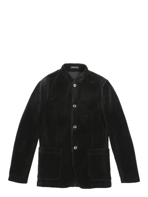 Emporio Armani Logo Casual Jacket - Black
