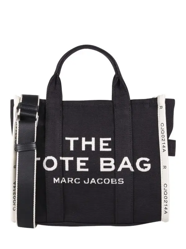 Marc Jacobs Logo Shoulder Bag - Black