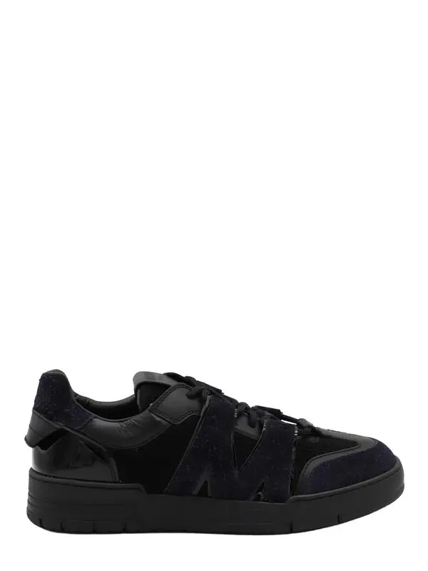 Moschino Detailed Sneakers - Black