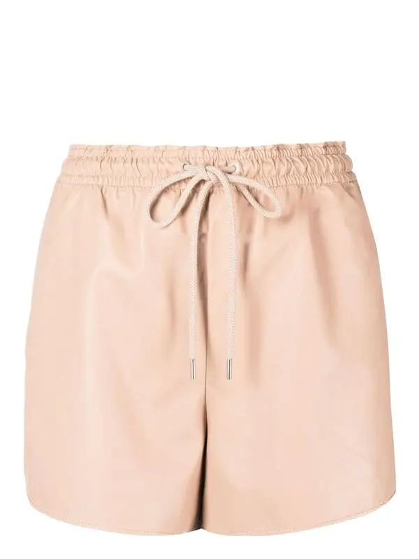 Stella McCartney Alter Mat Drawstring Track Shorts - Nude
