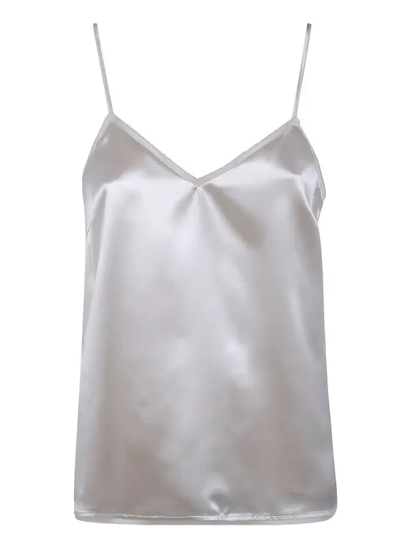 Fabiana Filippi V-neck Camisole - Gray