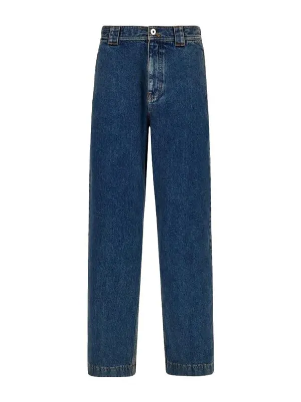 FERRAGAMO Work-inspired Straight-leg Jeans - Denim
