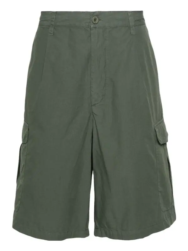 Emporio Armani Sustainable Collection Cargo Shorts - Black