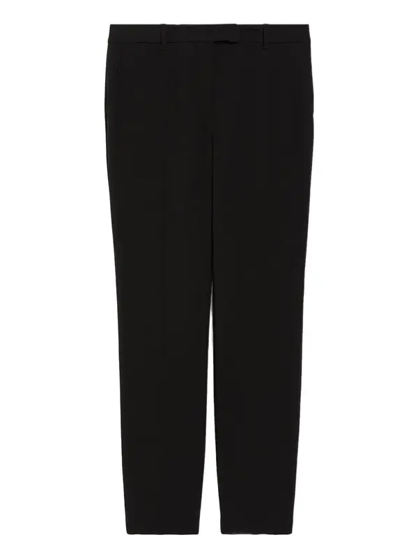Max Mara High-waisted Tailored Trousers - Black
