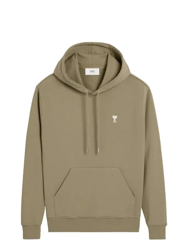 Ami De Coeur Embroidered Hoodie - Laurel