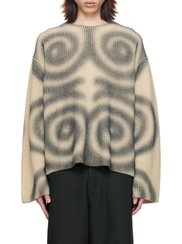 Nanushka Spiral Wool-blend Jumper - Multicolor