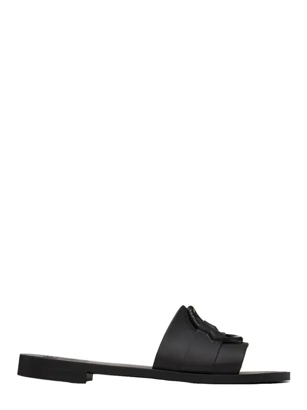 Moncler Bell Slip-on Sliders - Black
