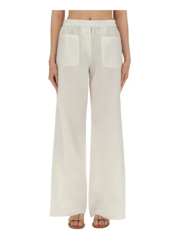 Baum Und Pferdgarten Wide Leg Pants - White