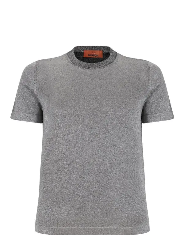 Missoni Short-sleeve T-shirt - Silver-tone