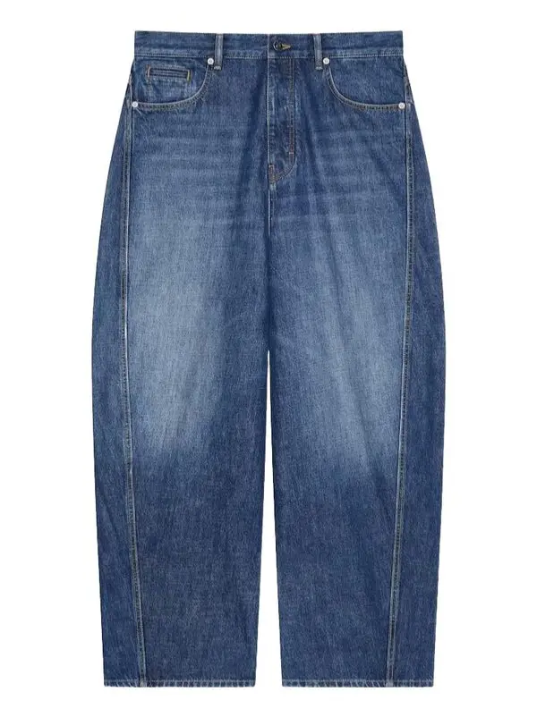 Givenchy Wide-leg Jeans - Dark Blue