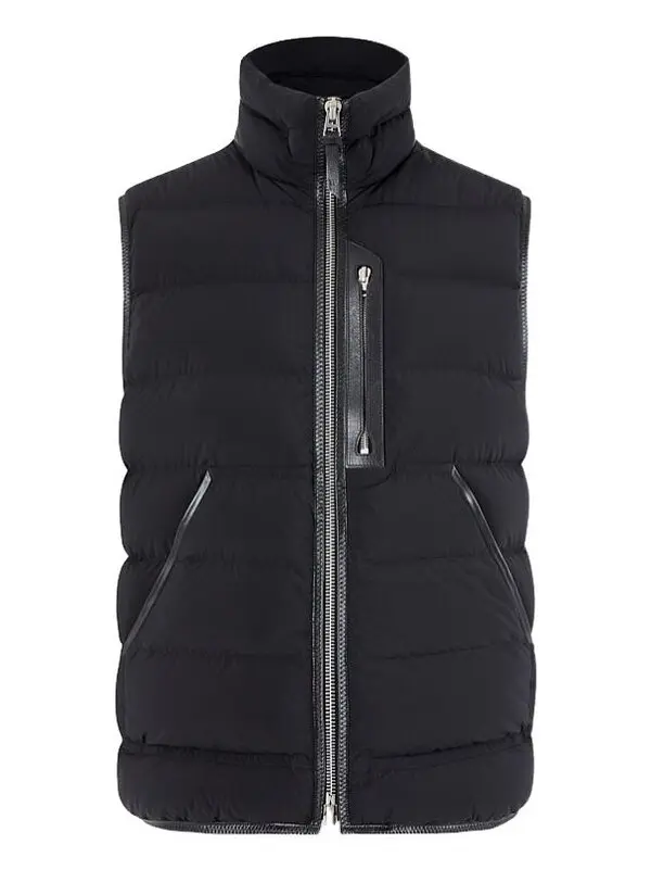 TOM FORD Padded Gilet - Black