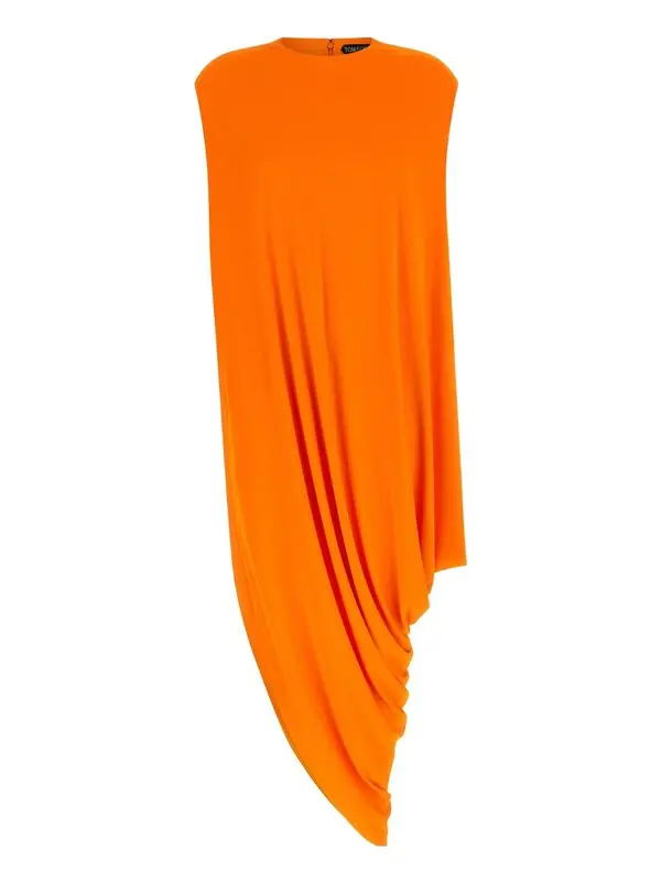 TOM FORD Asymmetrical Knit Top - Orange