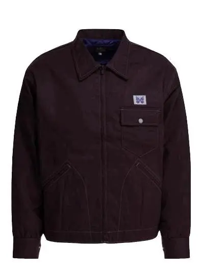 Needles Zipped Logo Patch Jacket - Black