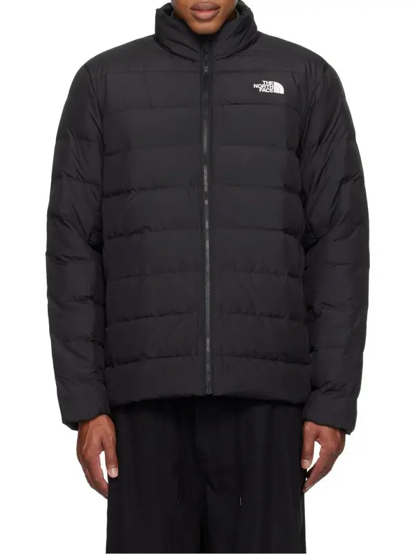 The North Face Quilted Zipper Down Jacket - Tnf Black