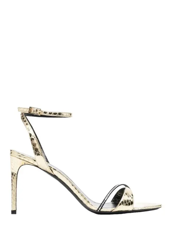 Celine Soir In Laminated Ayers Satin - White