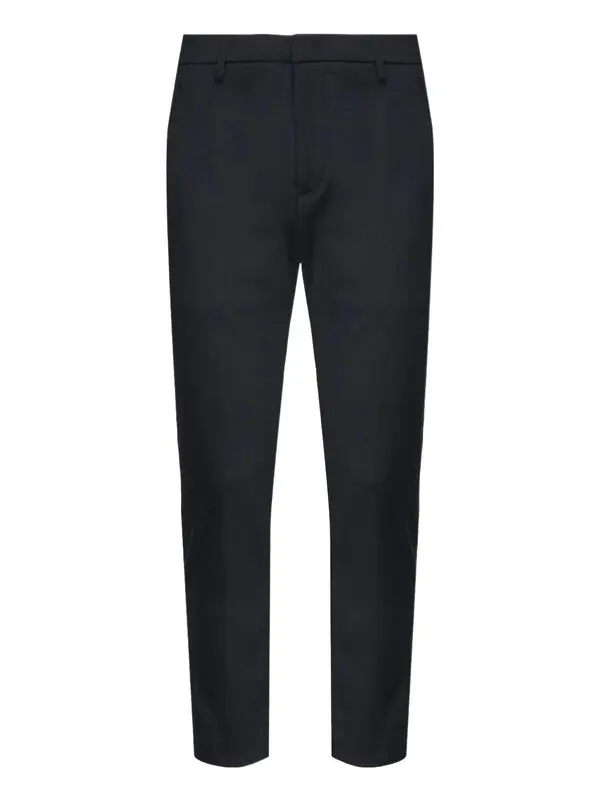 DONDUP Gaubert Wool-blend Trousers - Black