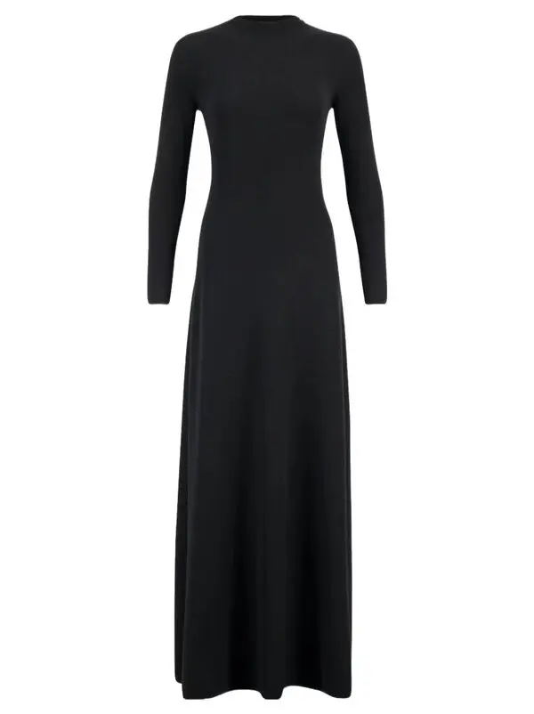 TOM FORD Crewneck Knitted Dress - Black