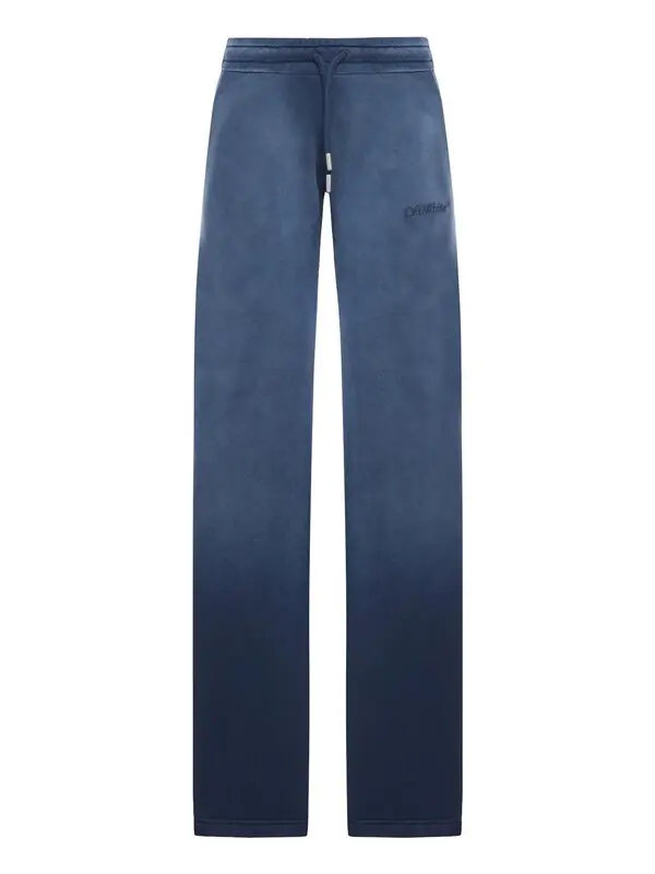Off-White Straight-leg Trousers - Blue