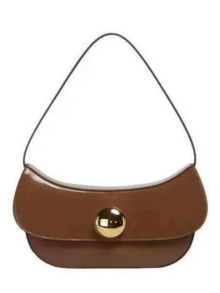 Marni Butterfly Medium Shoulder Bag - Maroon