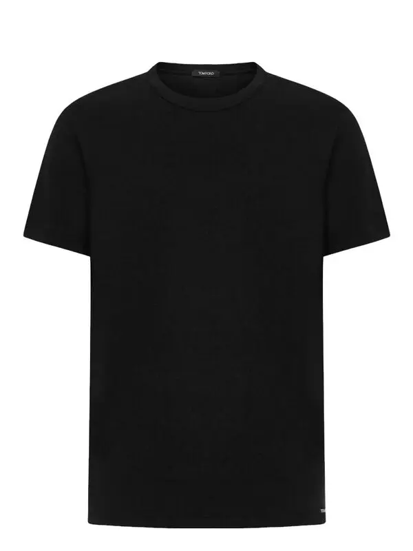 TOM FORD Classic Crewneck T-shirt - Black