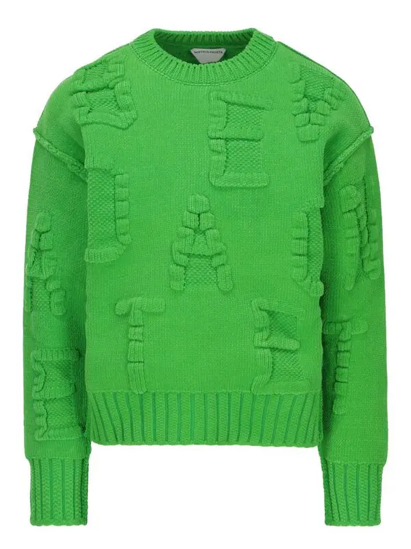 Bottega Veneta Knitted Jumper - Green