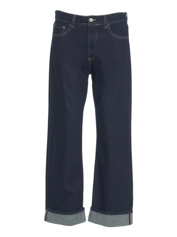 ICON DENIM LOS ANGELES Denim Trousers - Black