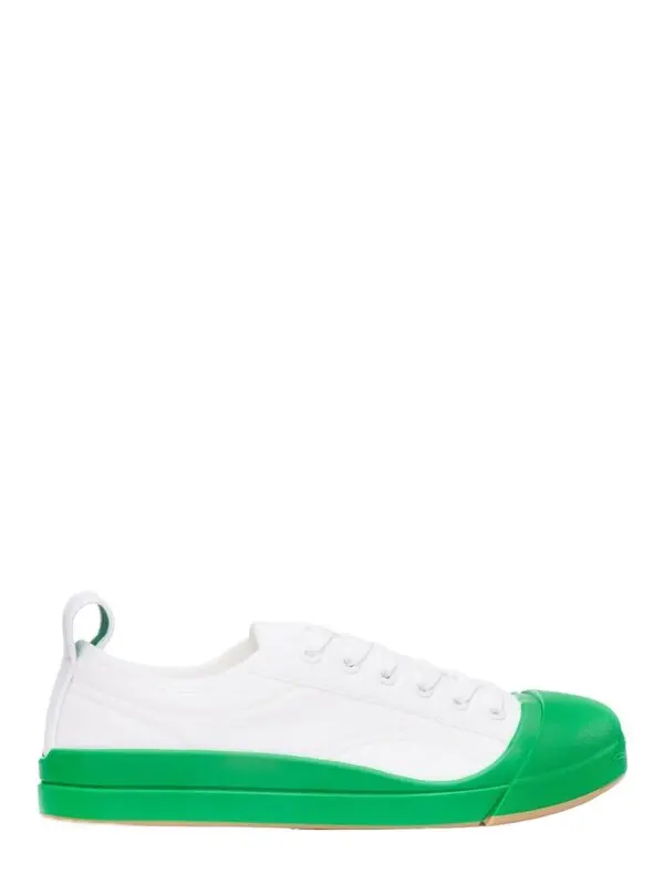 Bottega Veneta Vulcan Low Top Sneakers - White