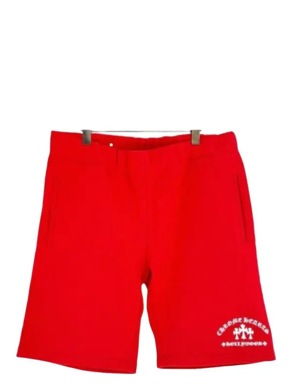 Chrome Hearts Belt Loop Shorts - Red