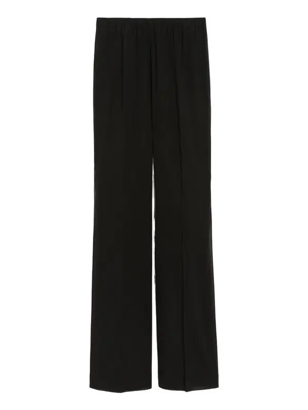 Sportmax Ariccia Flared Leg Trousers - Black