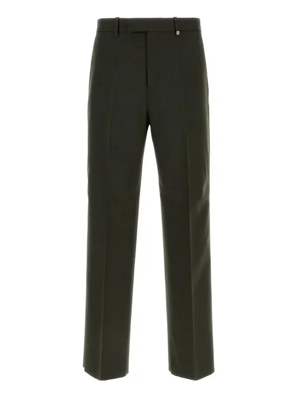 Burberry Straight-leg Tailored Trousers - Black
