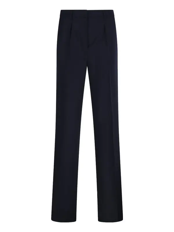 Max Mara Cannes Pleated Trousers - Black