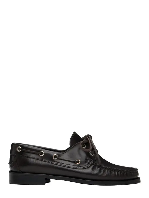 AeydĒ Pleated Loafers - Black