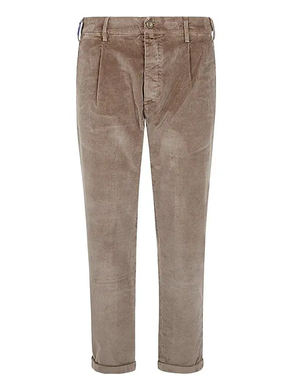 Jacob Cohen Pleated Trousers - Gray