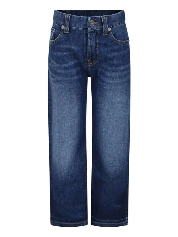 Jacquemus Logo Jeans - Blue