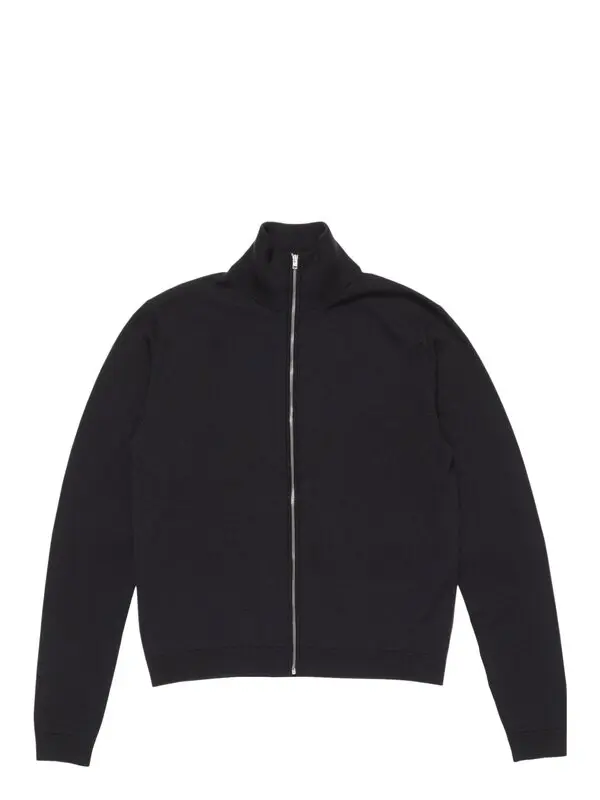 Acne Studios High-neck Zip-up Cardigan - Black