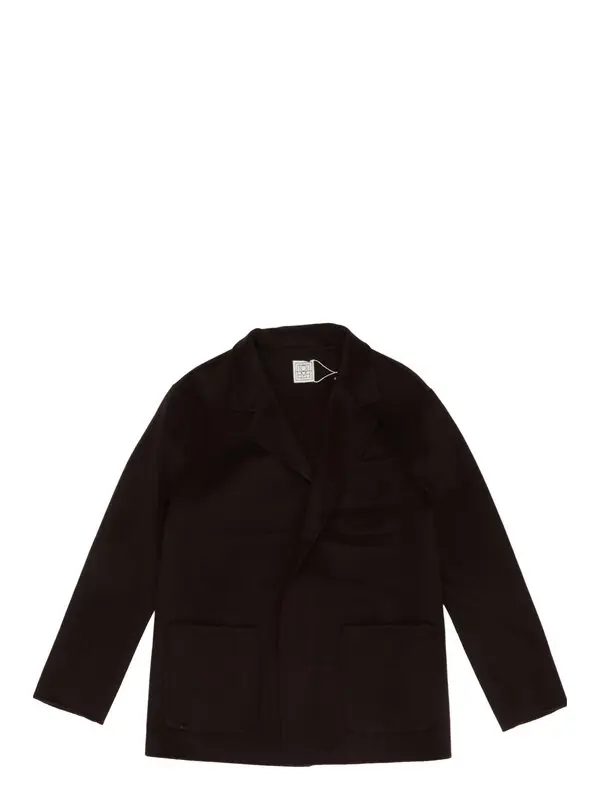 TOTEME Long Sleeve Pocket Detailed Jacket - Espresso