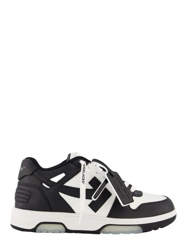 Off-White Sculptural" Low Top Sneakers - Black