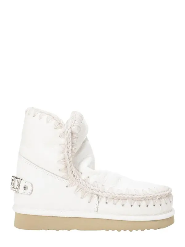 Mou Mouk Eskimo Ankle Boots - White