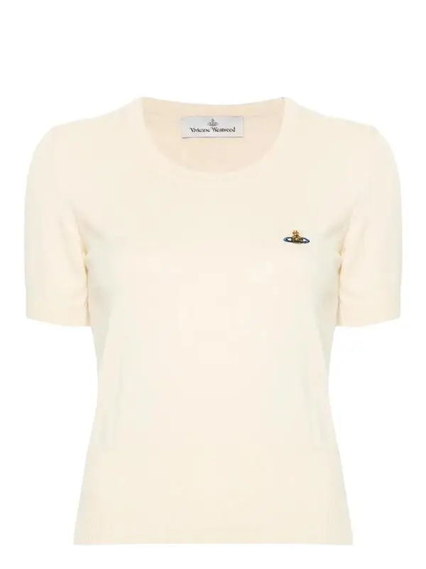 VIVIENNE WESTWOOD Short-sleeved Knitted T-shirt - No