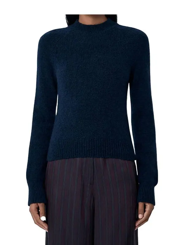 Dries Van Noten Crewneck Knitted Jumper - Navy