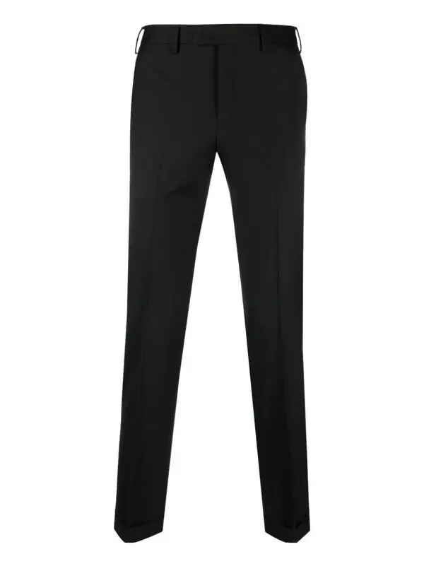 PT TORINO Wool Blend Slacks - Black