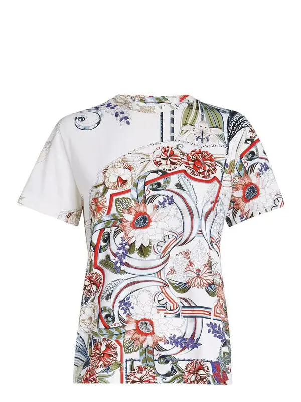 FERRAGAMO Printed T-shirt - White