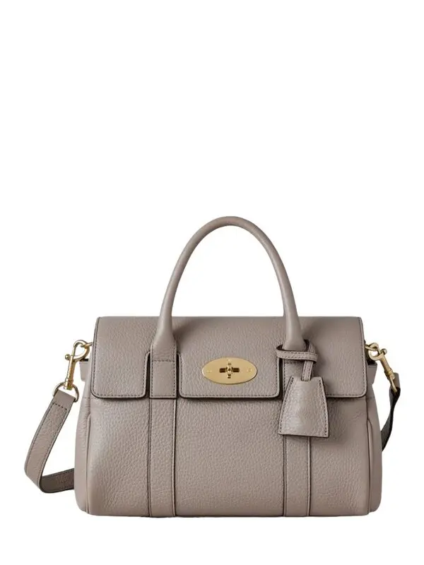 Mulberry Bayswater Foldover Top Small Tote Bag - Taupe