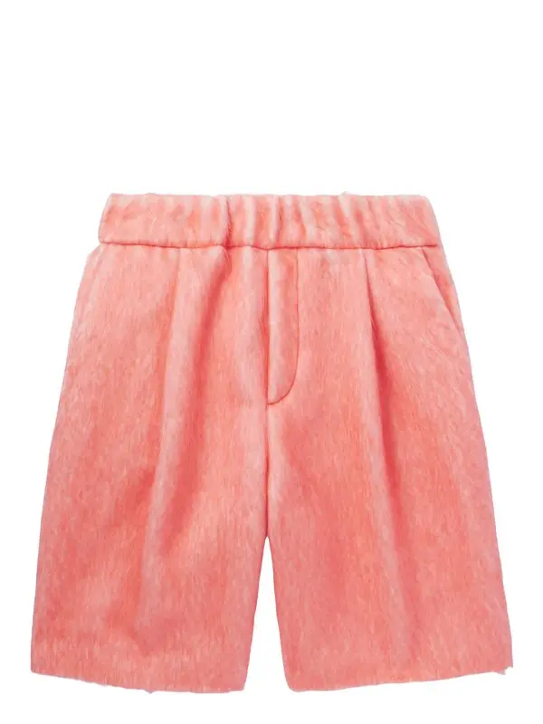 Dries Van Noten Brushed Knee-length Shorts - Orange