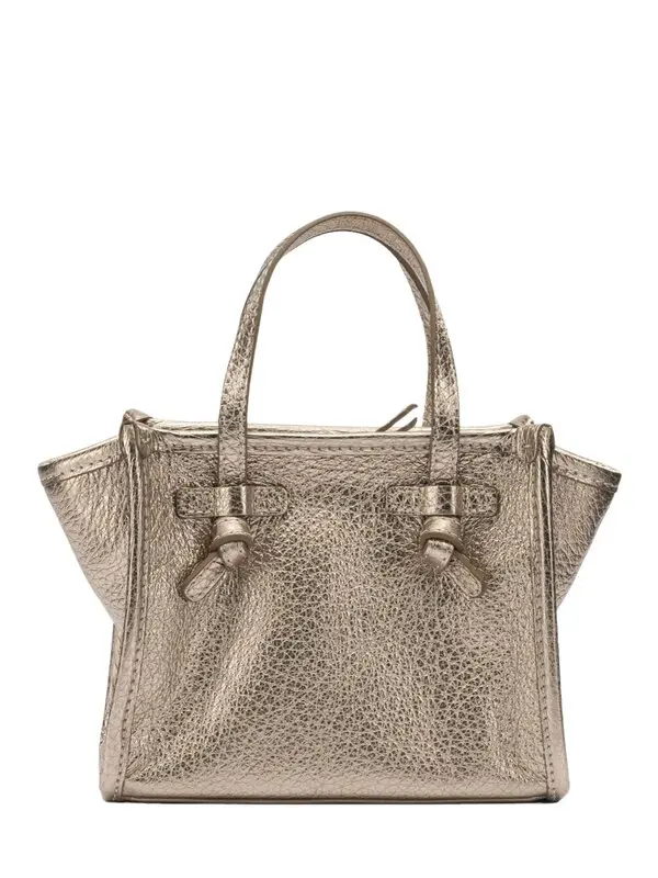 GIANNI CHIARINI Miss Marcella Mini Tote Bag - Nude