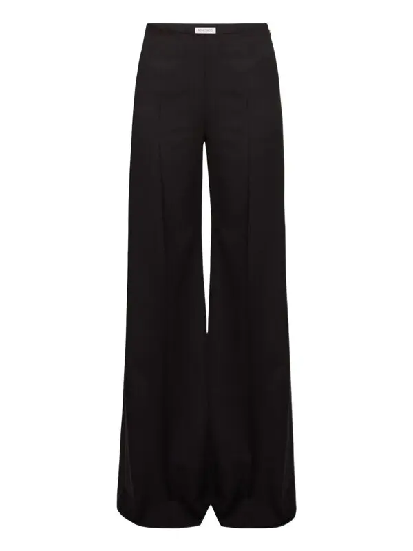 Nina Ricci Flared Trousers - Black