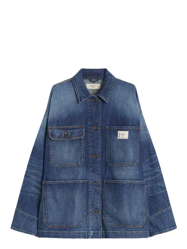 Max Mara Aligi Denim Jacket - Navy